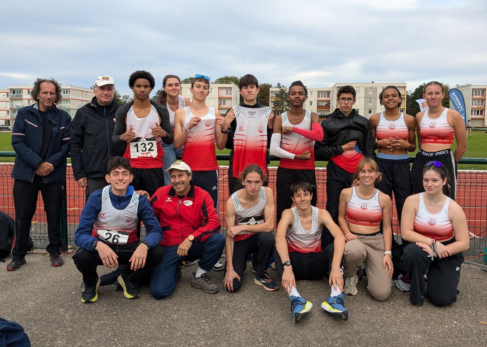 L'équipe de l'ACVS 7ème de la finale Nationale Interclubs Avenir - ACVS ...