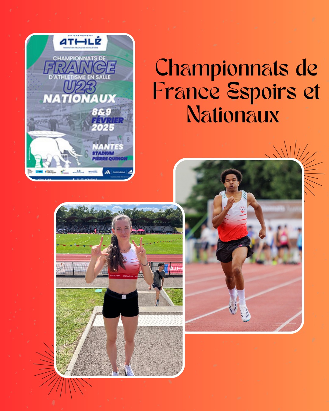 Samory Fall et Lucie Vidal qualifiés aux Championnats de France en ...