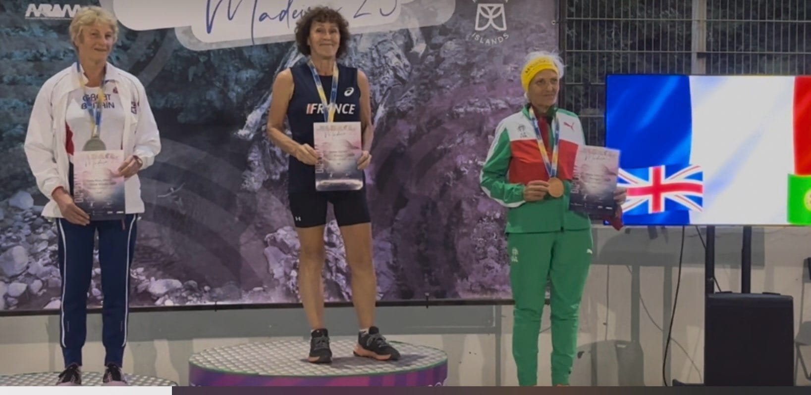 Janine Vignat Championne d’Europe au 5000m Marche à Madère hier – ACVS ...